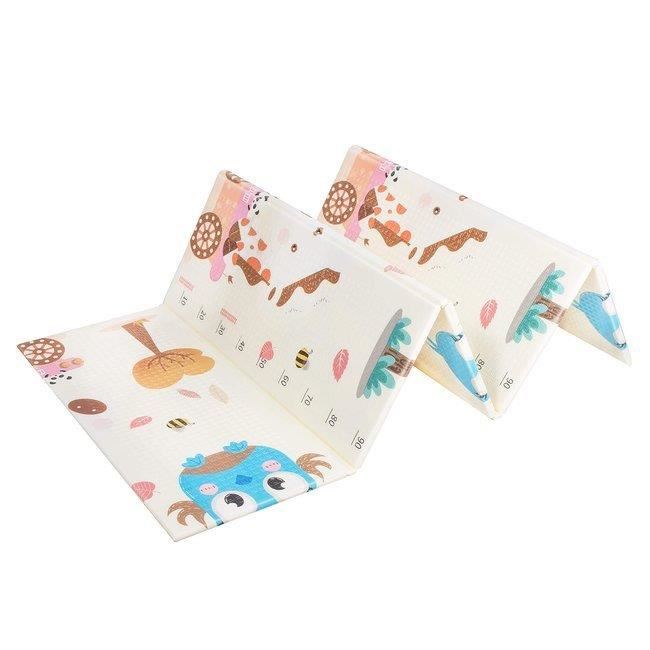Sticker Perete cu Centimetru pentru Copii - Animale Gri 67x113cm
