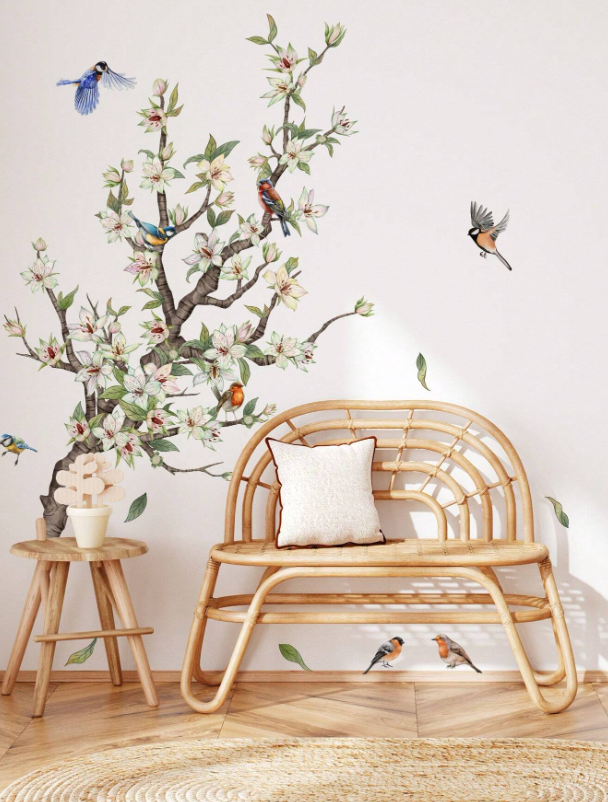 Sticker Perete - Copac cu Lamai