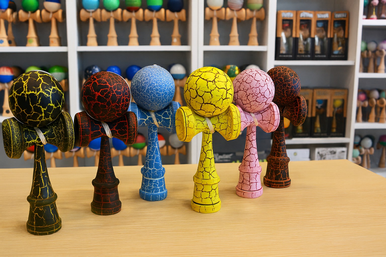 Oferte de Sezon :: Jucarie Educationala :: Kendama cu Design Cracked ...