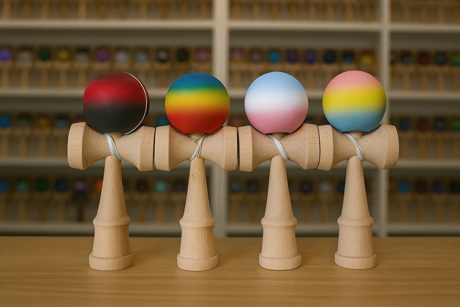 Oferte de Sezon :: Jucarie Educationala :: Kendama din lemn 18 cm ...