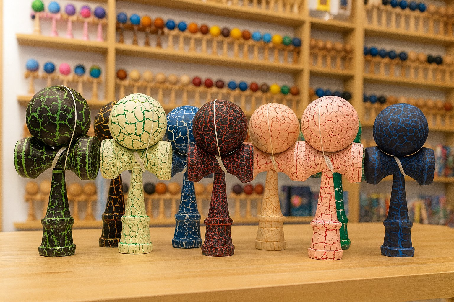 Oferte de Sezon :: Jucarie Educationala :: Kendama, model marble, 18 ...